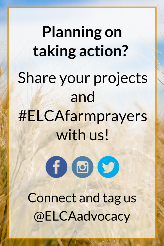 Farm Bill Advocacy - ELCA Advocacy » ELCA Advocacy - Evangelical Lutheran Church in America