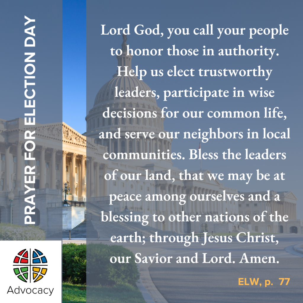 Election Engagement Updates - ELCA Advocacy » ELCA Advocacy ...