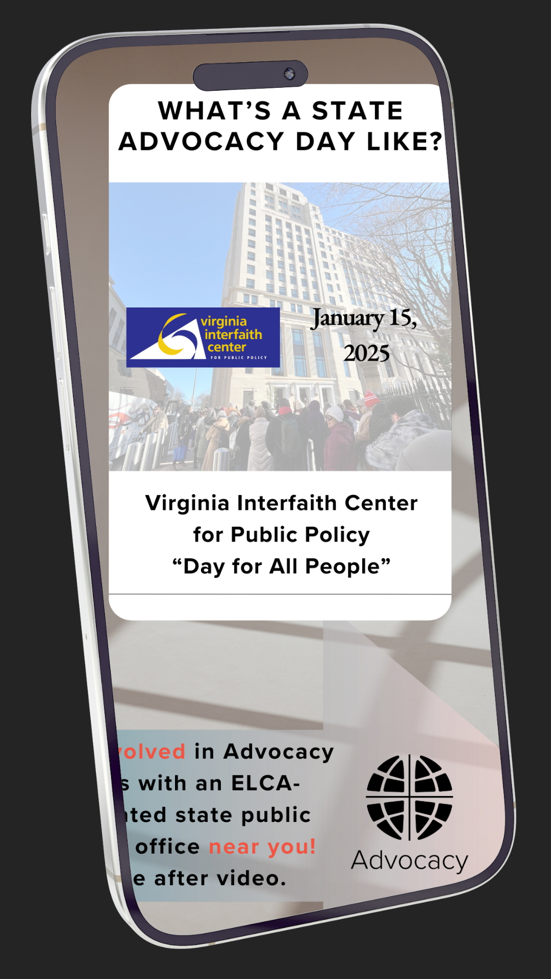 Locally Tending to Abundant Life as People of Faith - ELCA Advocacy ...