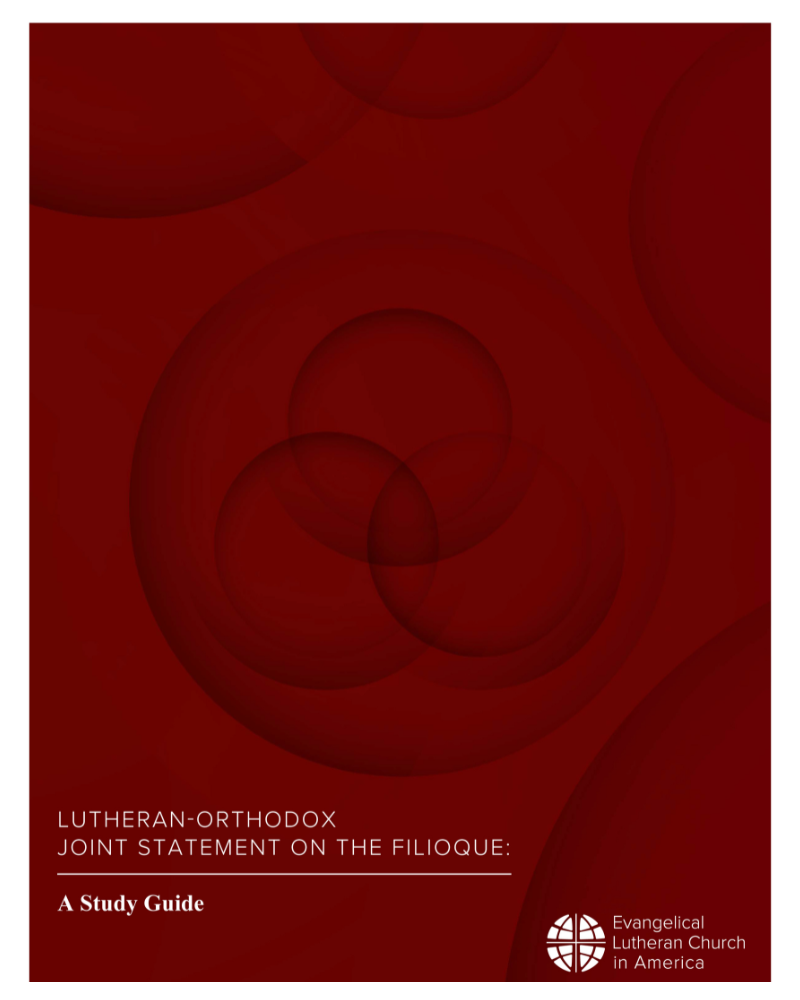 New Study Guide on the Joint Statement on the Filioque - Ecumenical and ...